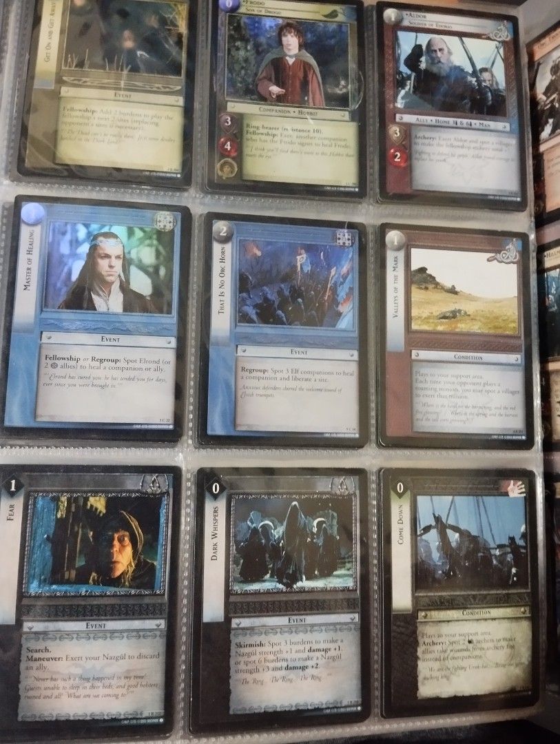 The Lord of the Rings Trading Card Game LOTR TCG by Decipher, Hobbies ...
