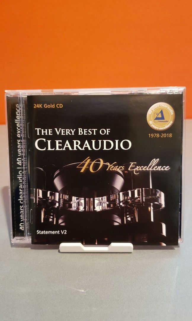 The Very Best of Clearaudio 40 years excellence 24K Gold CD made in ...
