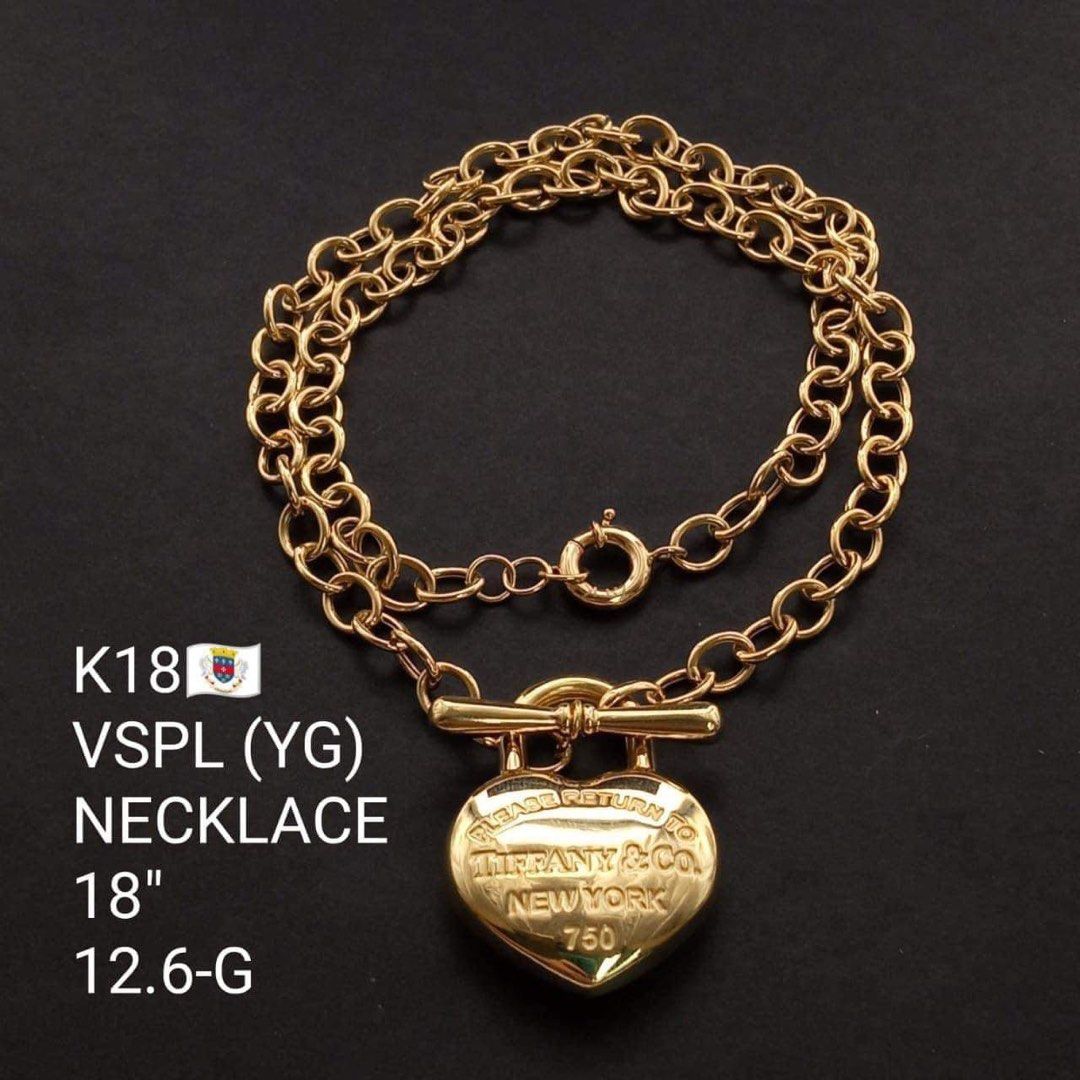 Tiffany & Co. NY Chain Necklace on Carousell