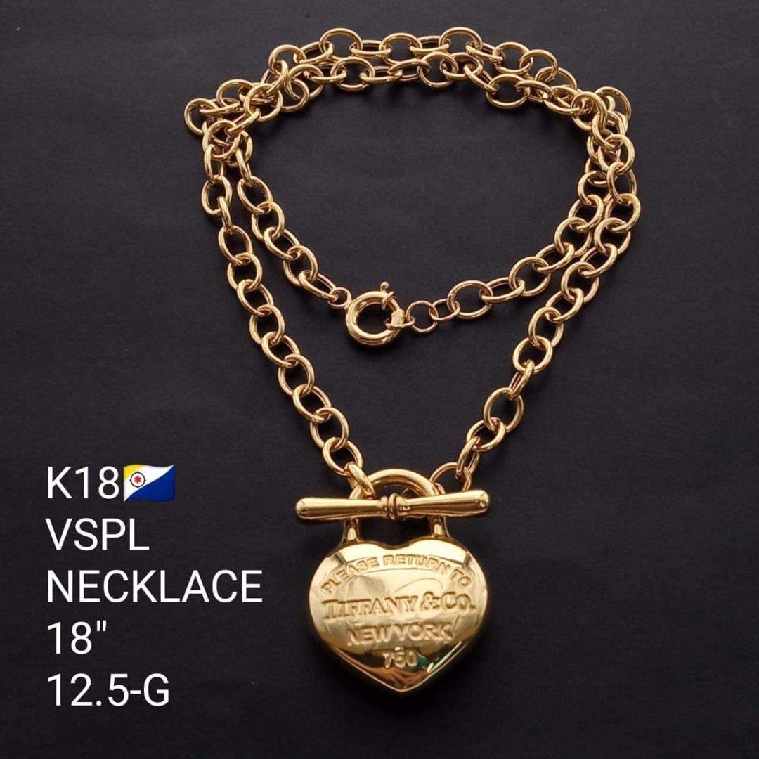Tiffany & Co. NY Chain Necklace on Carousell