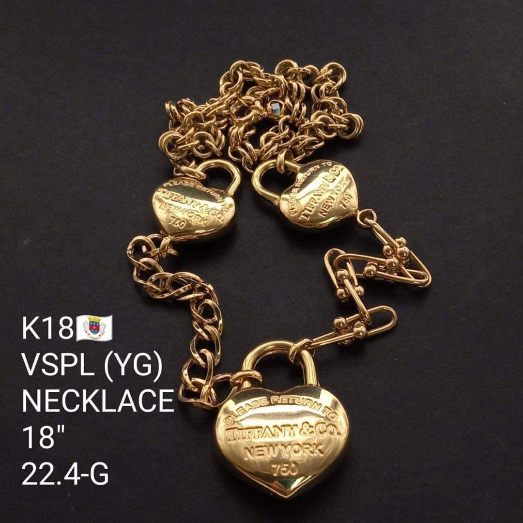 Tiffany & Co. NY Chain Necklace on Carousell