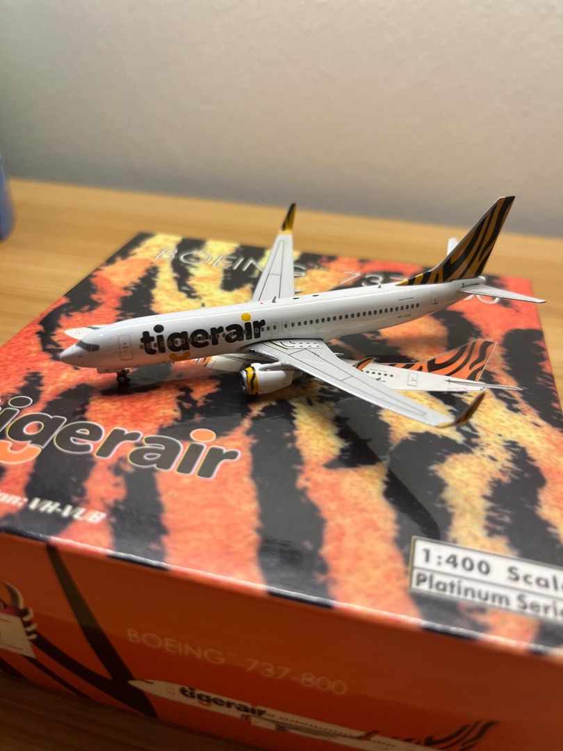 Tiger Air 737-800 (Limited Edition), Hobbies & Toys, Toys & Games on ...