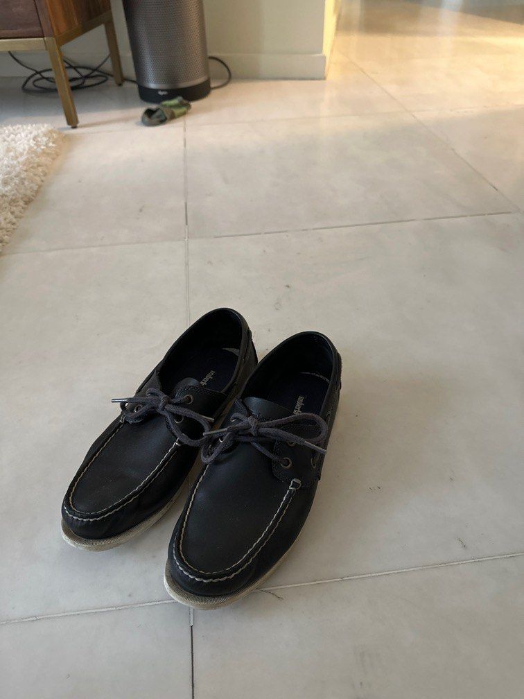 Timberland Boating Shoes Navy, Men's Fashion, Footwear, Casual shoes on ...