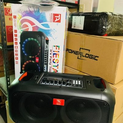 Titanium 3000w Rechargeable Portable Speaker Bluetooth with Mic Fiesta ...