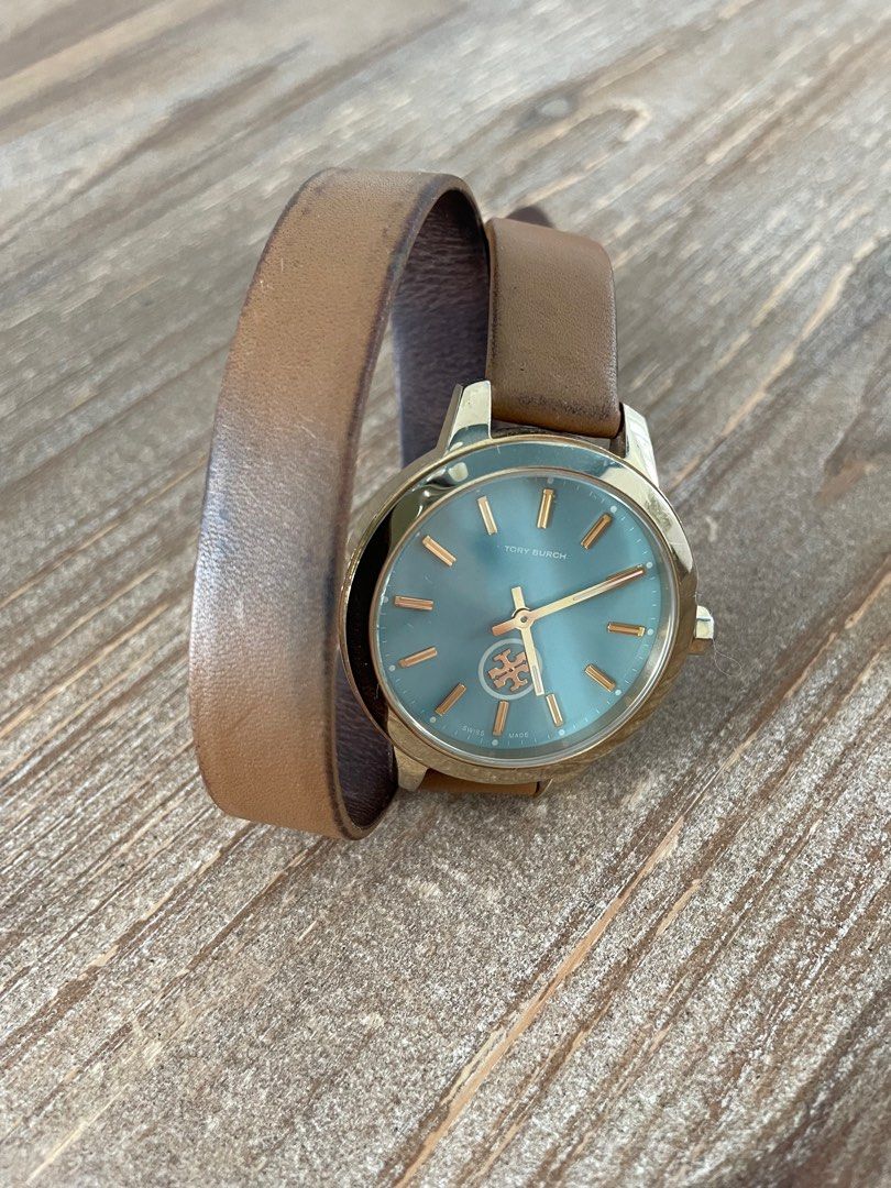 Tory Burch Double Wrap Watch, Women's Fashion, Watches & Accessories ...