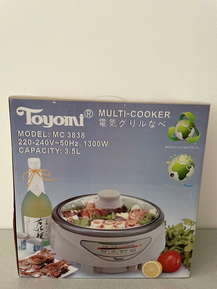 Toyomi multi-cooker, TV & Home Appliances, Kitchen Appliances, Cookers ...