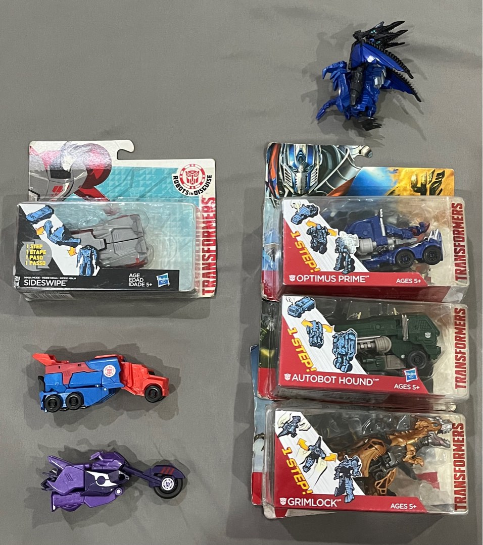 Transformers One-Step Changers (2014/2015), Hobbies & Toys, Toys ...