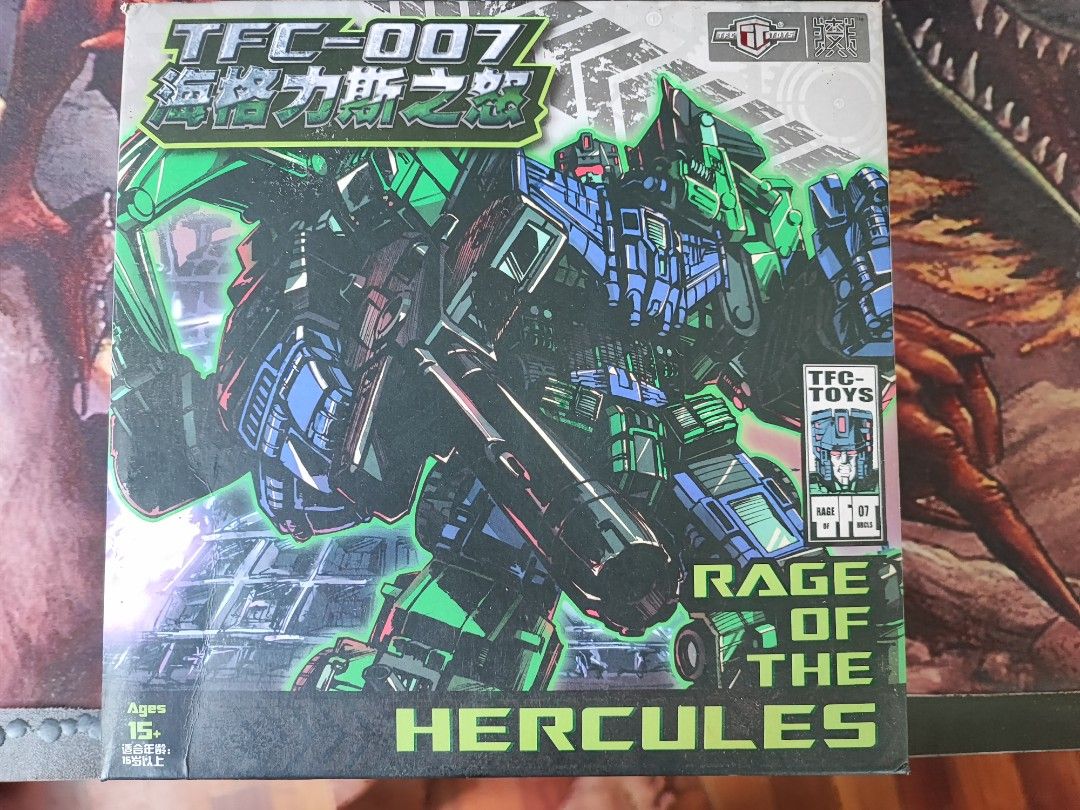 ORIGINAL Transformers TFC HERCULES 3rd Party Devastator with Upgrade ...