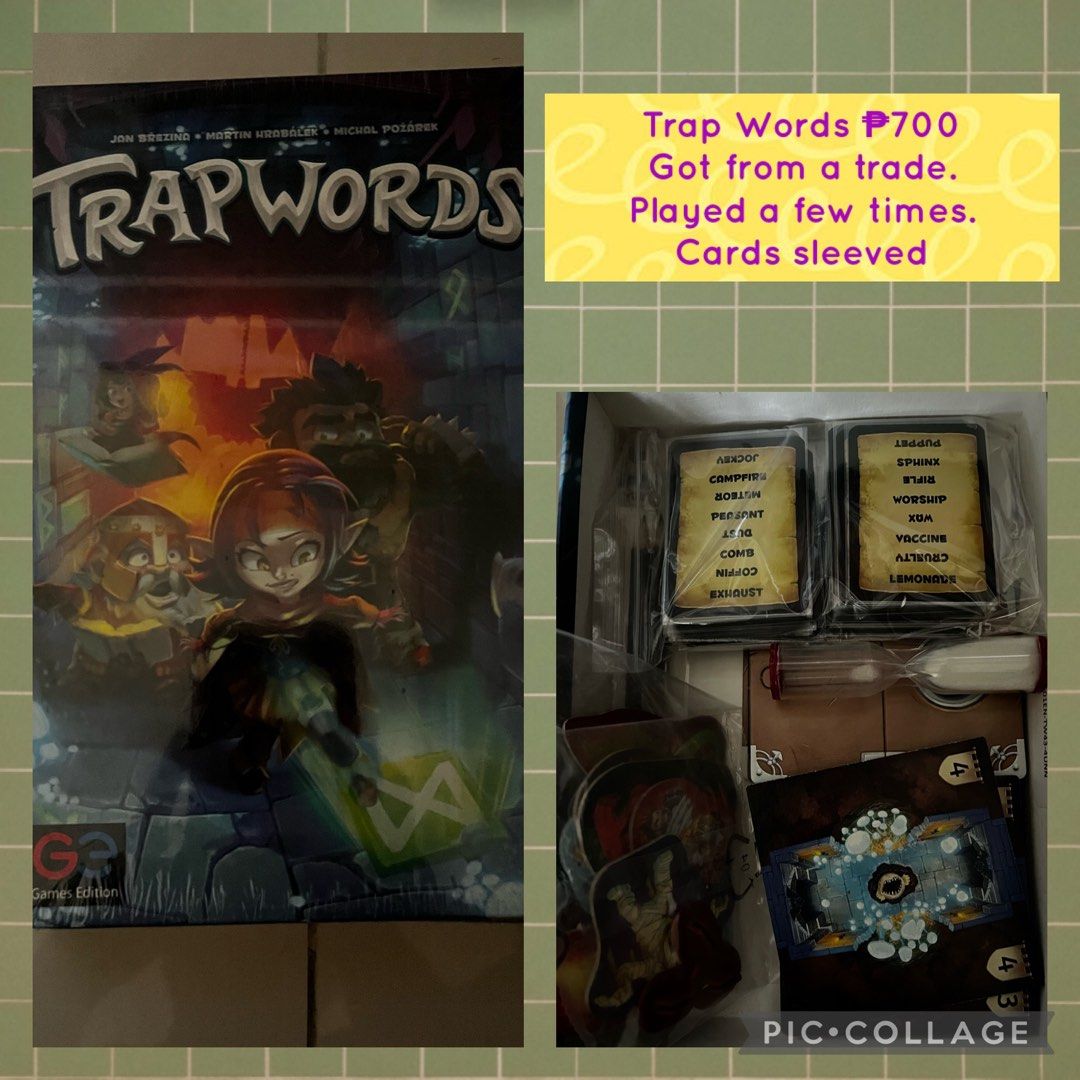 Trap Words, Hobbies & Toys, Toys & Games on Carousell