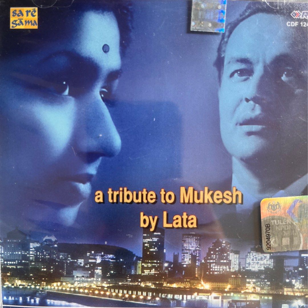 TRIBUTE TO MUKESH BY LATA 2 CD SET, Hobbies & Toys, Music & Media, CDs ...