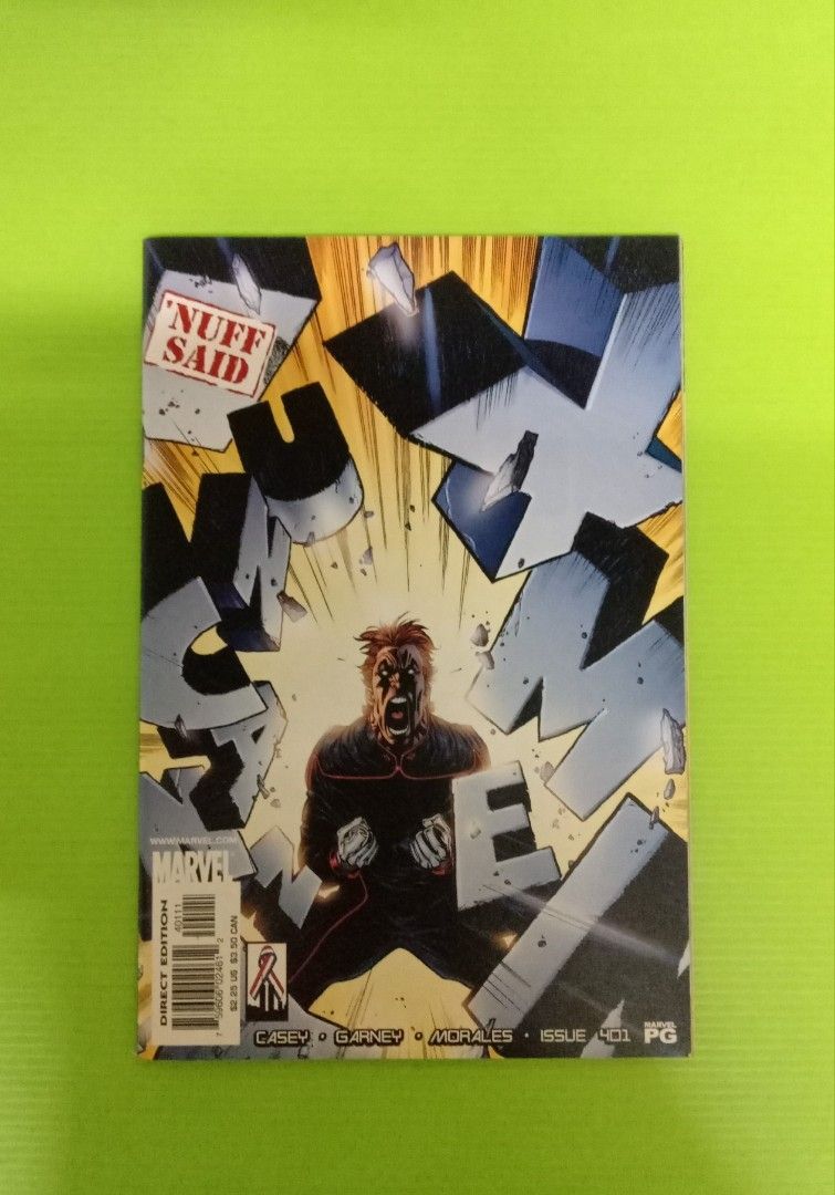 Uncanny Xmen #401 ( Ron Garney - Cover Art ) Marvel Comics, Hobbies ...