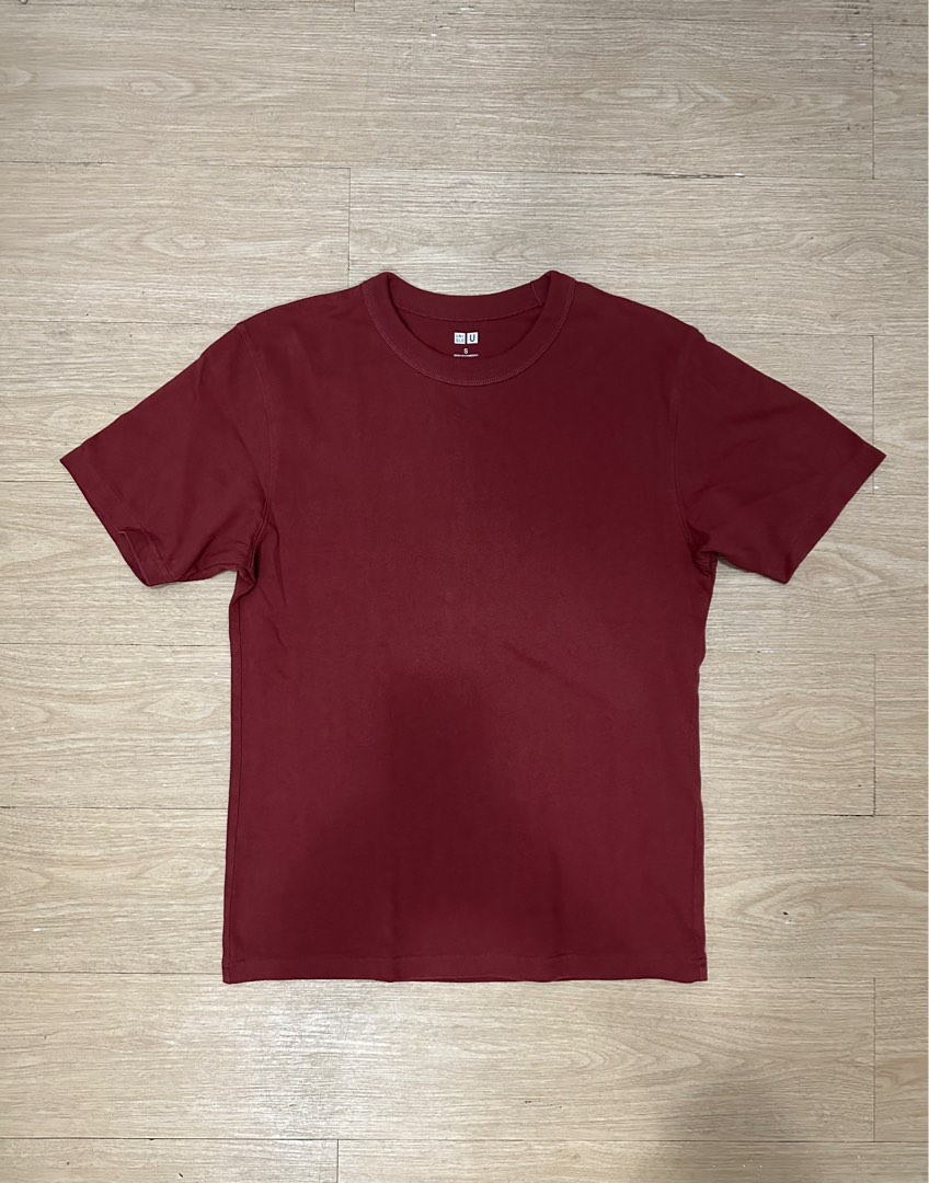 Uniqlo Basic Tee, Men's Fashion, Tops & Sets, Tshirts & Polo Shirts on ...