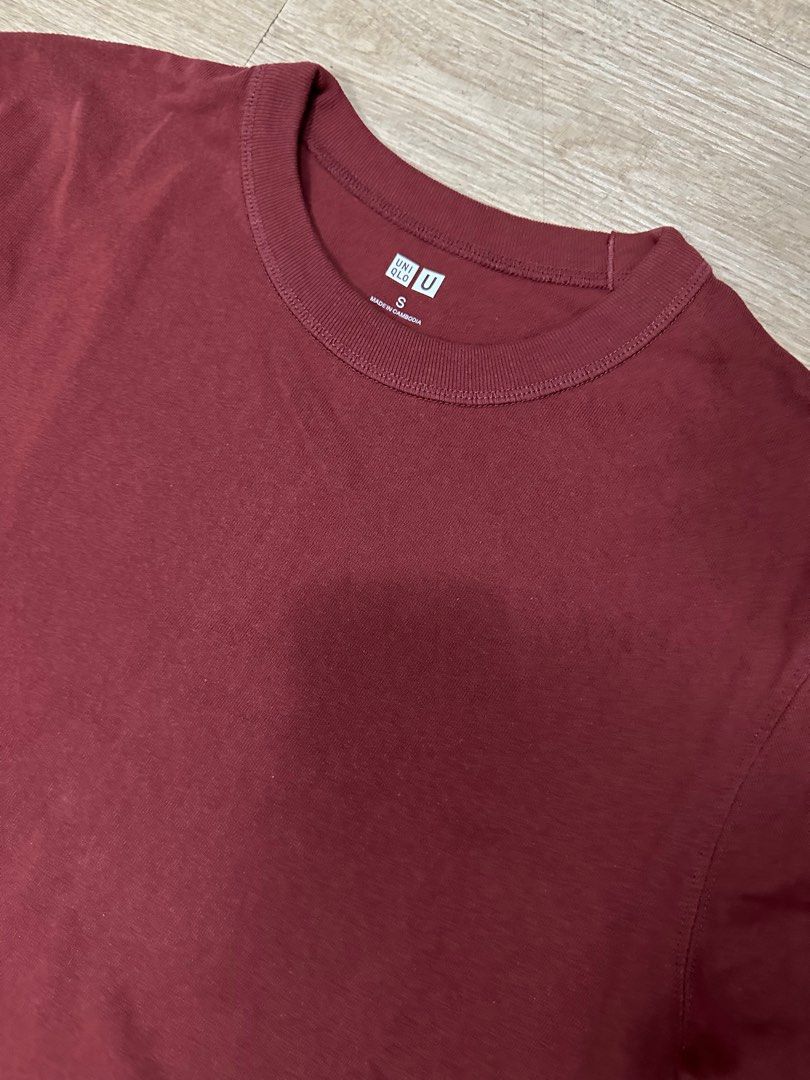 Uniqlo Basic Tee, Men's Fashion, Tops & Sets, Tshirts & Polo Shirts on ...