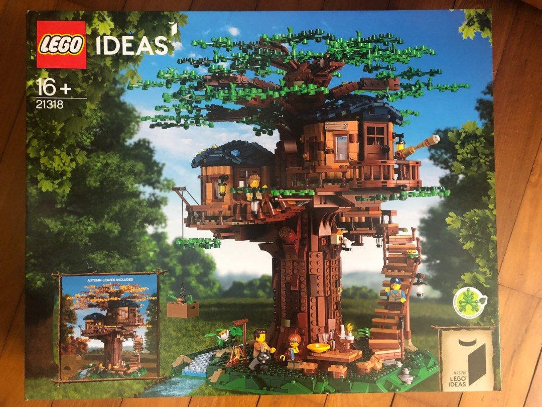 Unpacked Lego Tree House, Hobbies & Toys, Toys & Games on Carousell