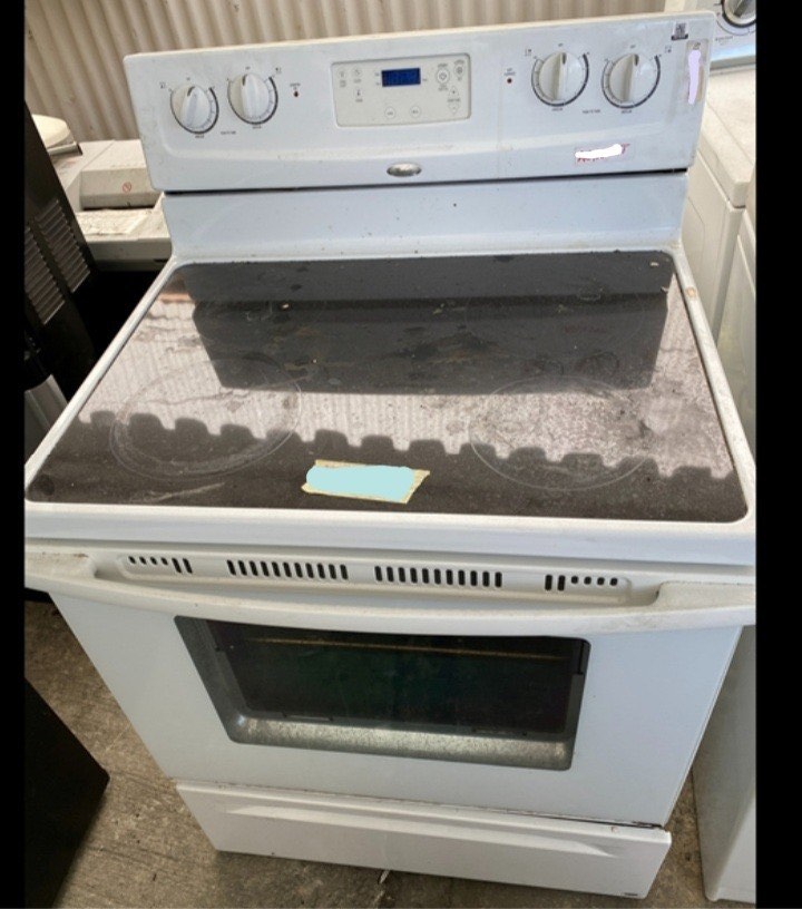 US DIGITAL GLASS COOKTOP RANGE SEMI CONVECTION OVEN., TV & Home ...