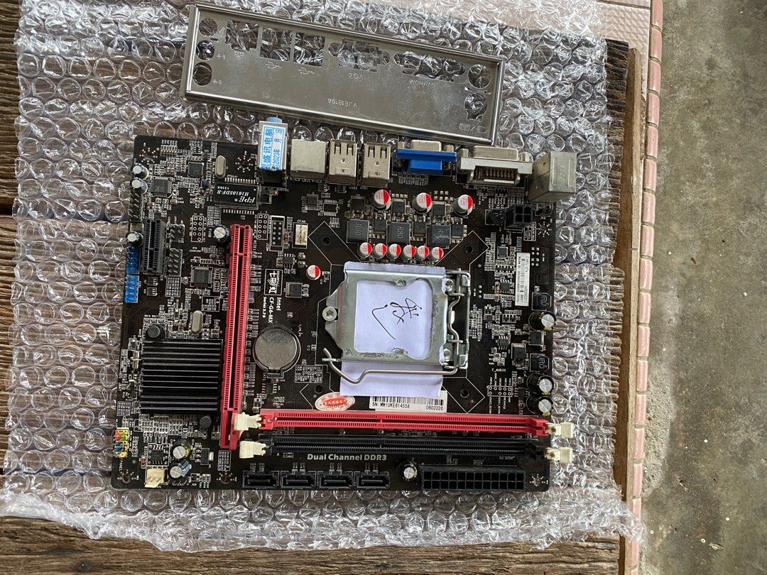 Used Pc desktop motherboard h61 . Can support 2nd gen /3rd gen Intel ...