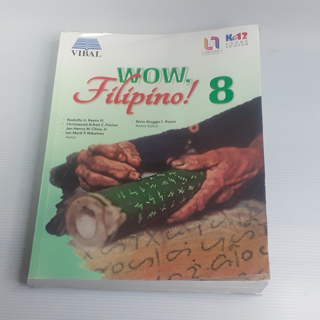 VIBAL Wow Filipino! Grade 8 (Filipino) USED LIKE-BRANDNEW, Hobbies & Toys, Books & Magazines ...