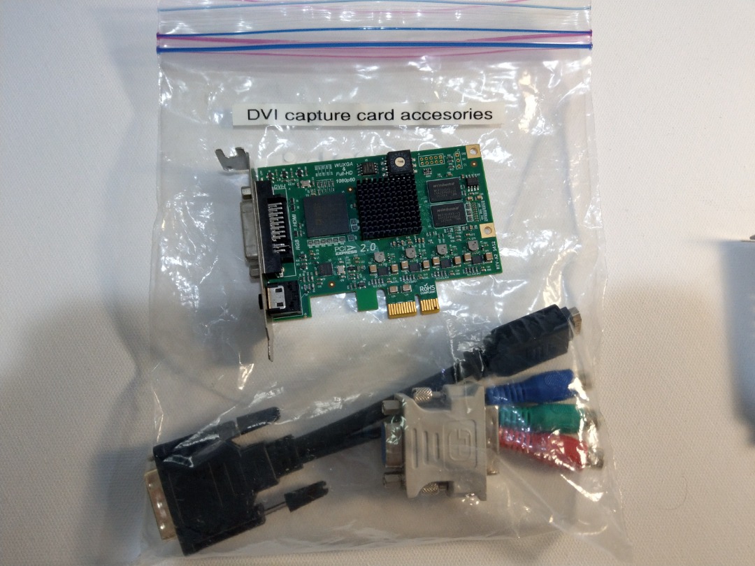 Video Capture Cards (2 Items), Computers & Tech, Parts & Accessories ...