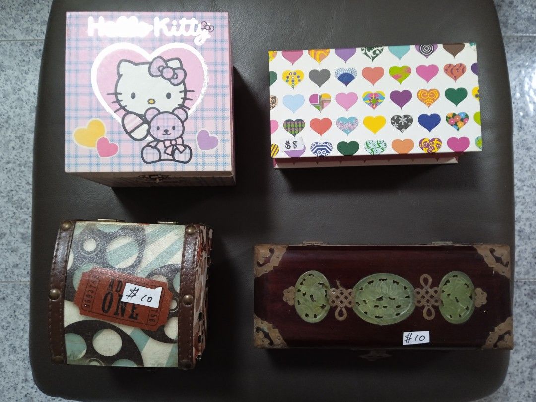 Vintage and cute boxes, Hobbies & Toys, Memorabilia & Collectibles ...