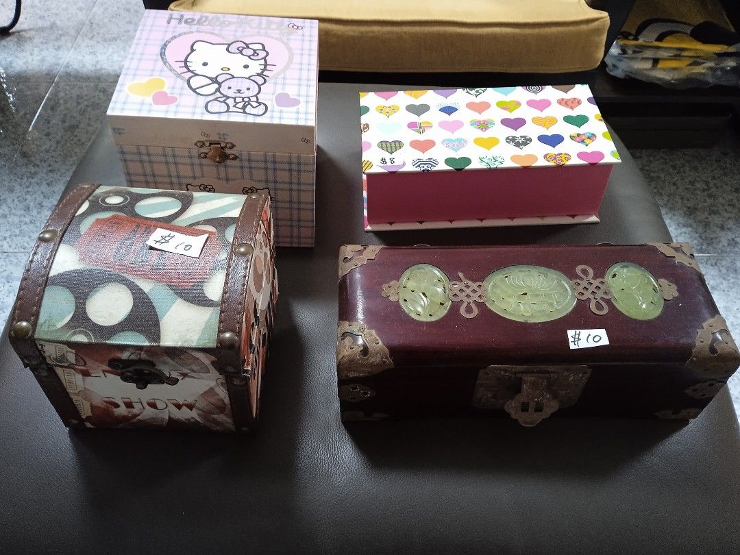 Vintage and cute boxes, Hobbies & Toys, Memorabilia & Collectibles ...