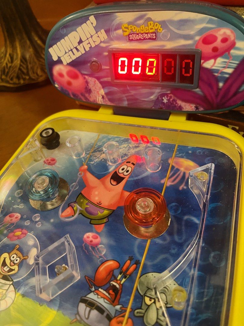 Vintage Pinball Game Spongebob, Hobbies & Toys, Collectibles ...
