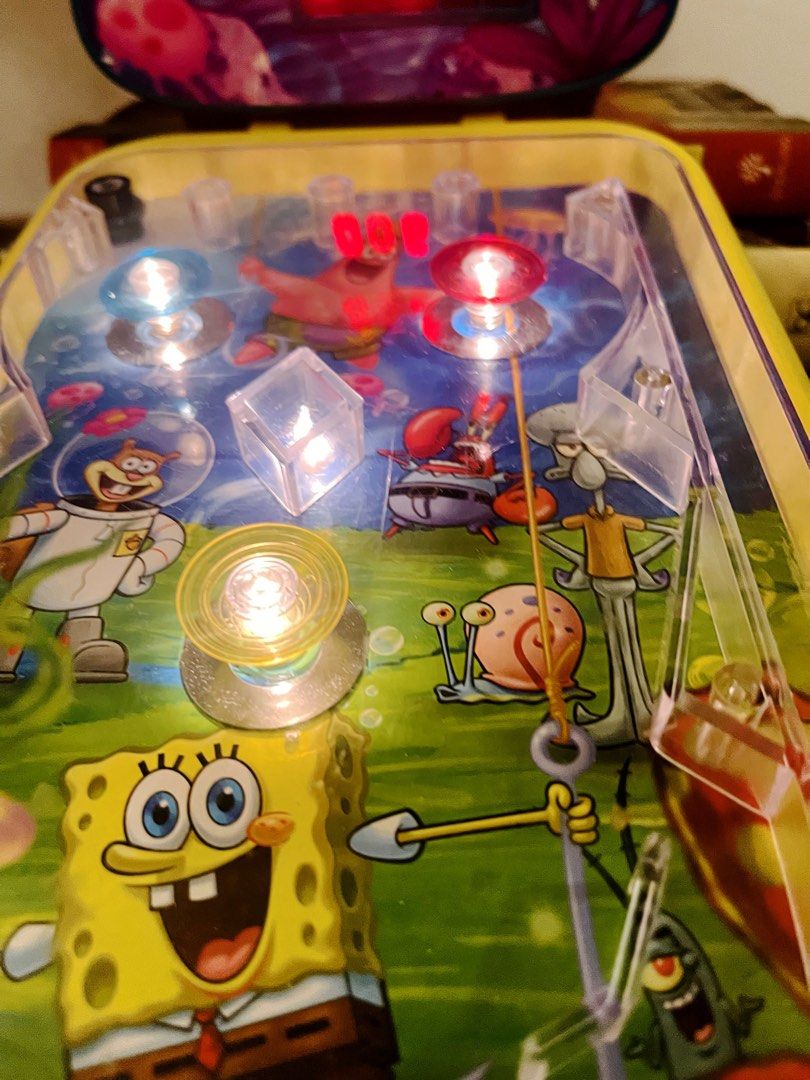 Vintage Pinball Game Spongebob, Hobbies & Toys, Collectibles ...