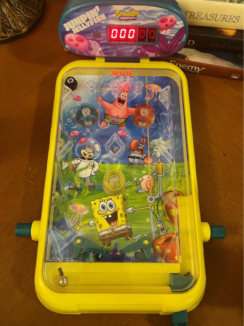 Vintage Pinball Game Spongebob, Hobbies & Toys, Collectibles ...