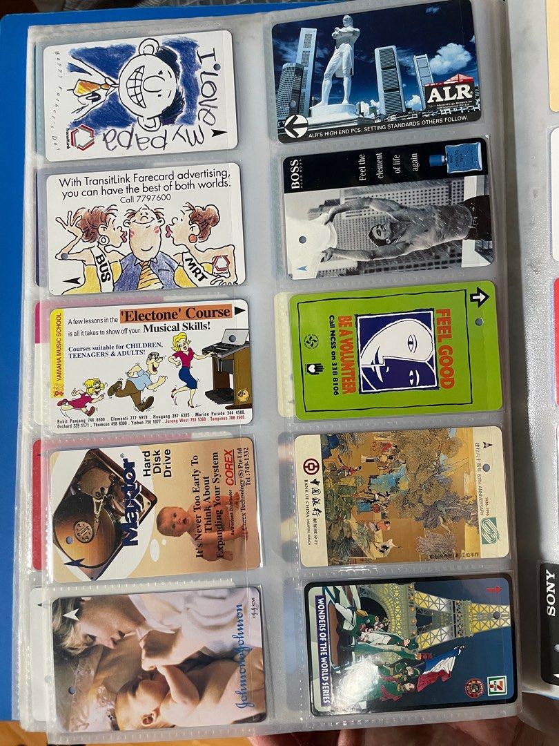 Vintage TransitLink cards, Hobbies & Toys, Memorabilia & Collectibles ...