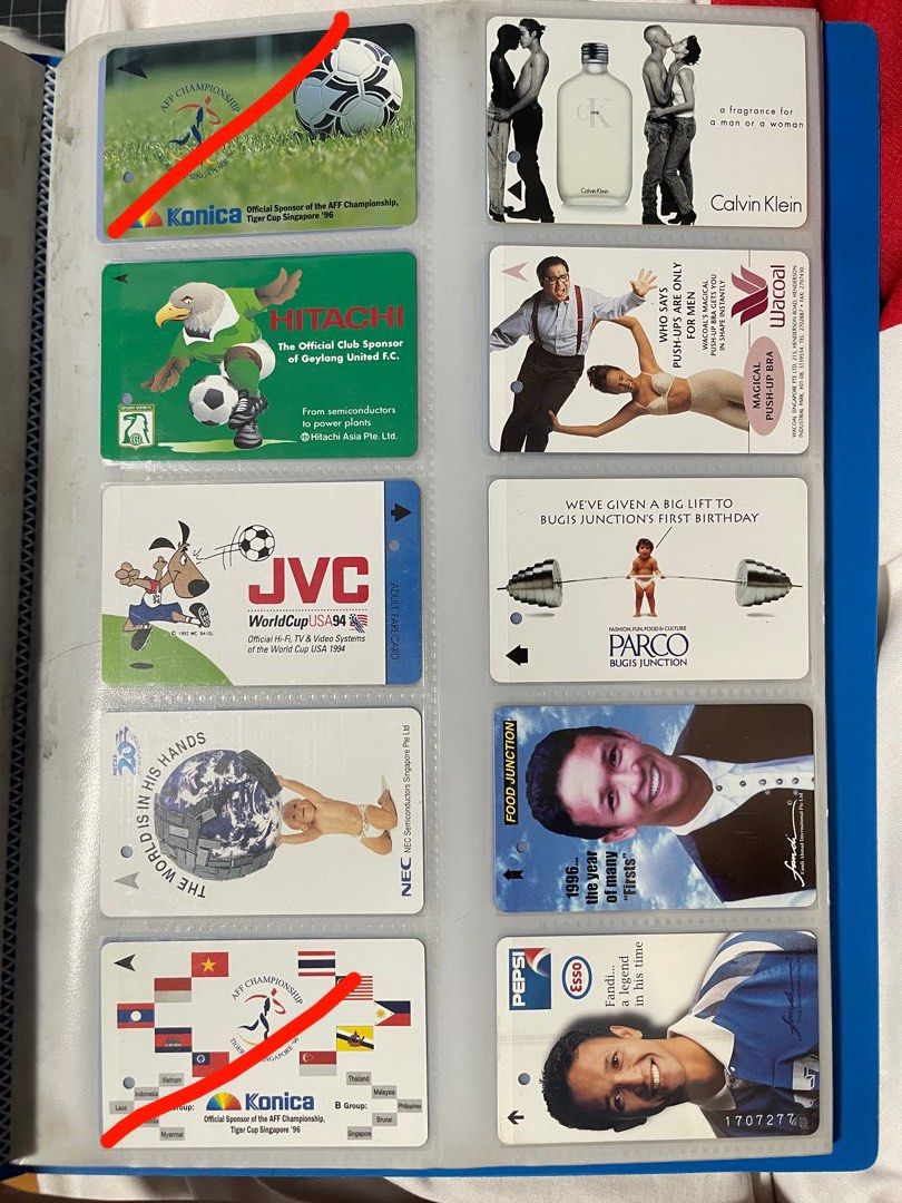 Vintage TransitLink cards, Hobbies & Toys, Memorabilia & Collectibles ...