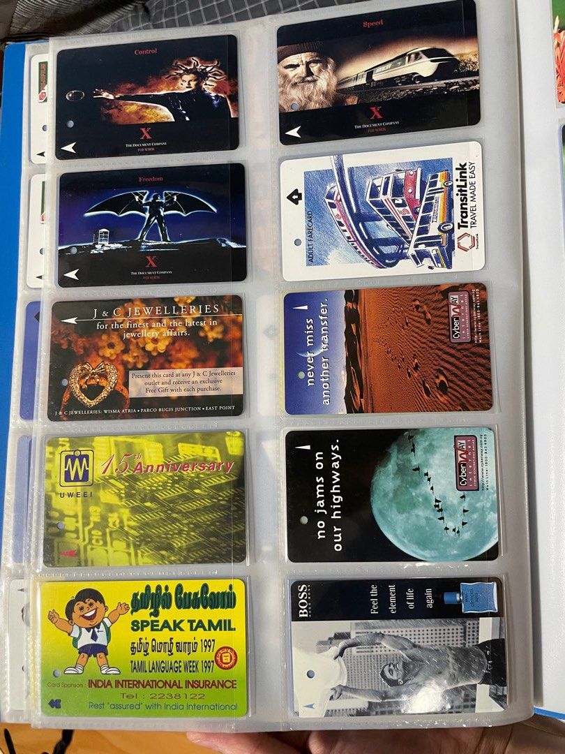 Vintage TransitLink cards, Hobbies & Toys, Memorabilia & Collectibles ...