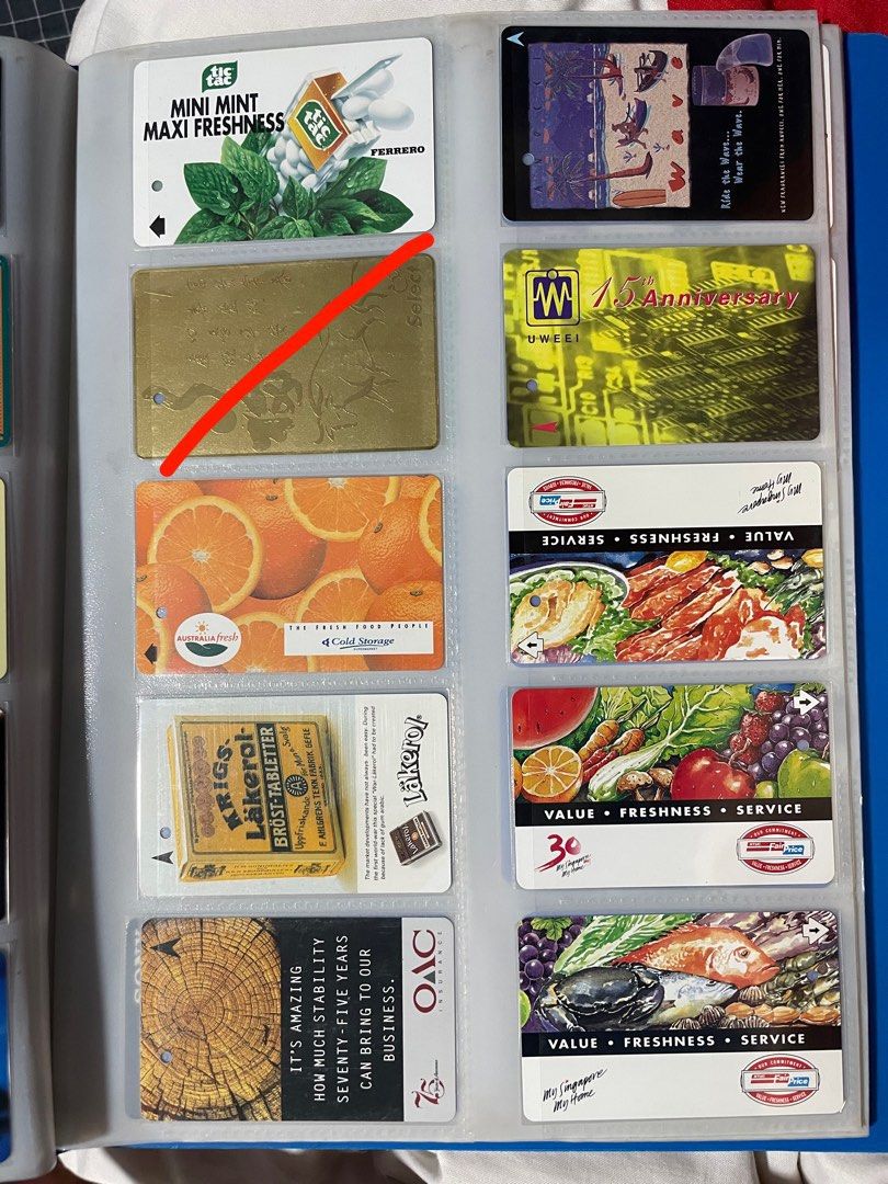 Vintage TransitLink cards, Hobbies & Toys, Memorabilia & Collectibles ...