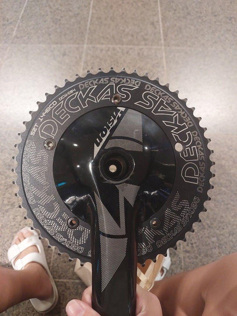 Vision track crankset (URGENT), Sports Equipment, Bicycles & Parts ...
