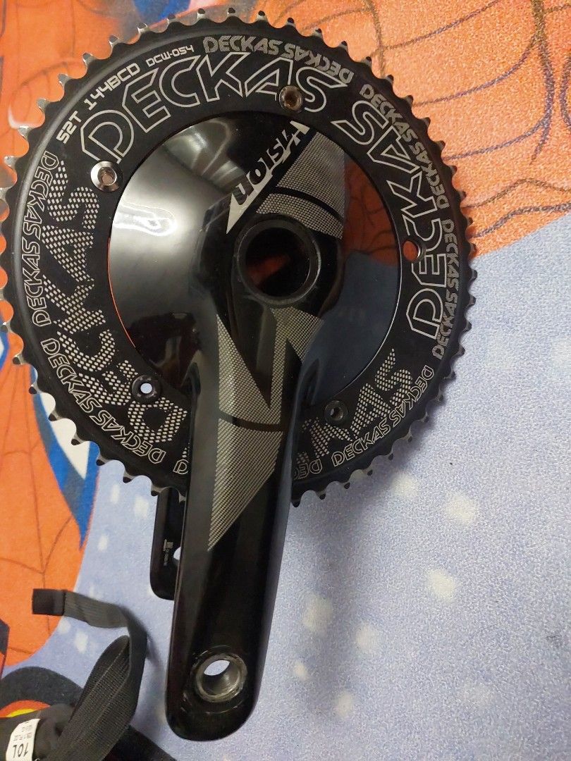 Vision track crankset (URGENT), Sports Equipment, Bicycles & Parts ...