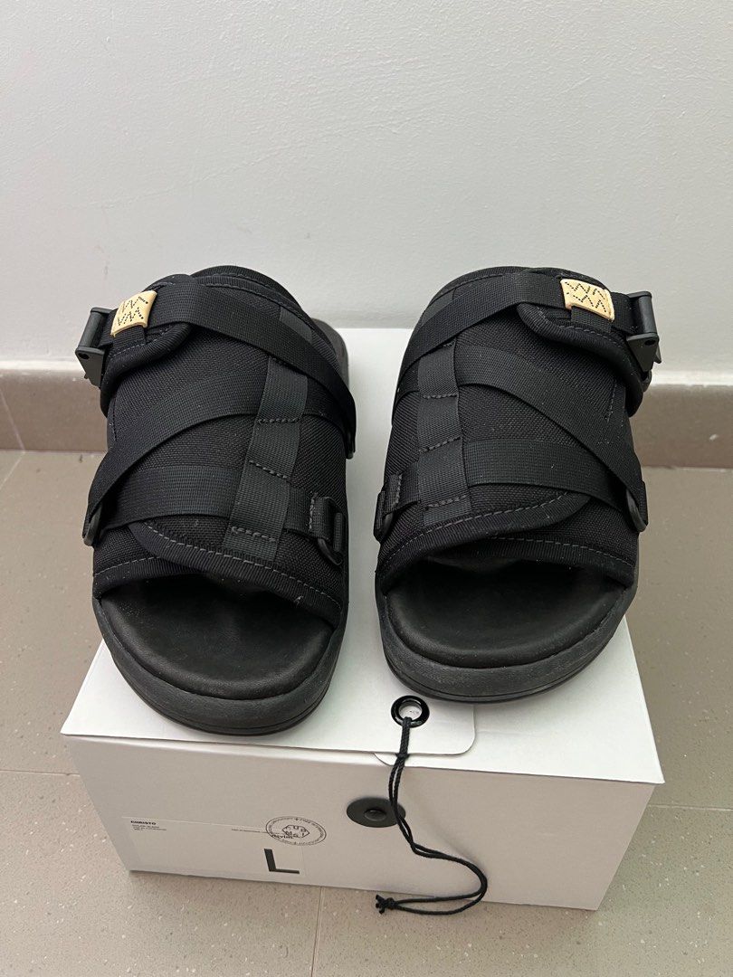 Visvim CHRISTO, Men's Fashion, Footwear, Flipflops and Slides on Carousell