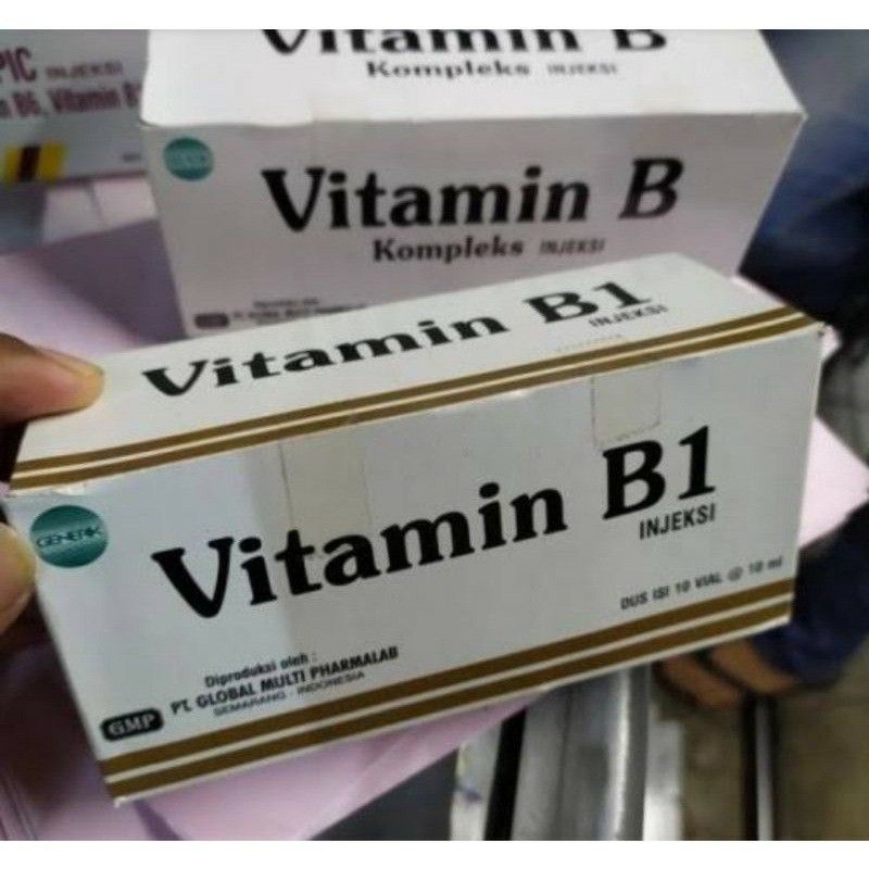 VITAMIN B1 INJEKSI ORIGINAL BOX, Kesehatan & Kecantikan, Kulit, Sabun ...