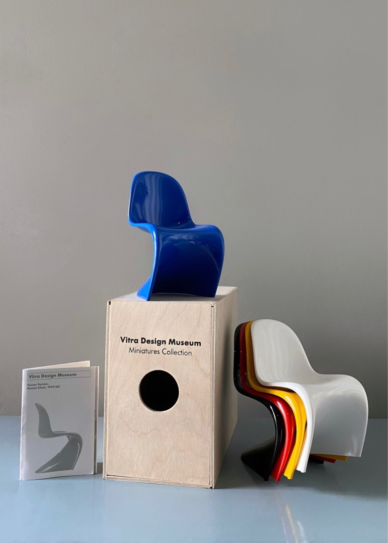 Vitra Miniature Panton Chairs (set of 5), Furniture & Home Living, Home ...