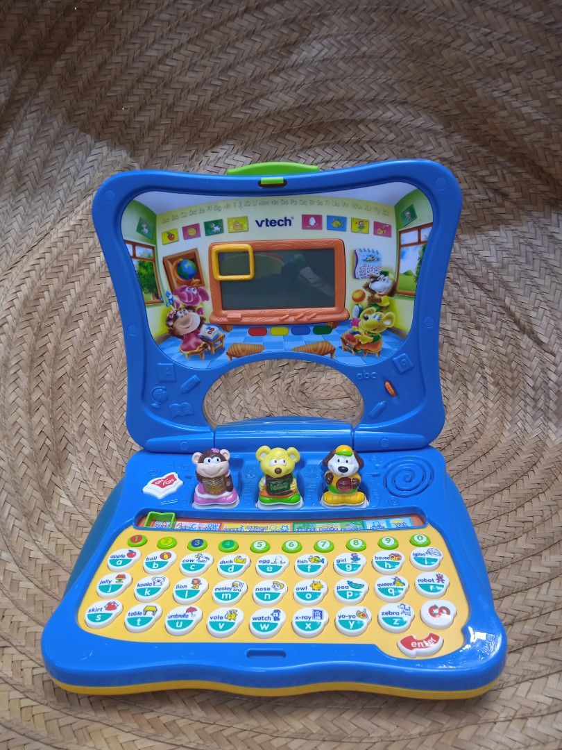 Vtech Letter Fun Laptop, Babies & Kids, Infant Playtime on Carousell