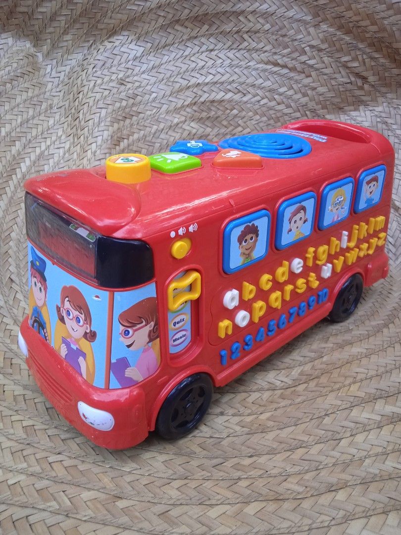 Vtech Playtime Bus with Phonics, Babies & Kids, Infant Playtime on ...