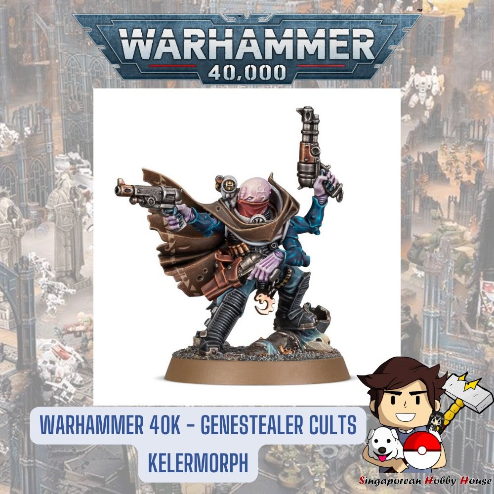 Warhammer 40,000 Genestealer Cults Kelermorph, Hobbies & Toys, Toys ...