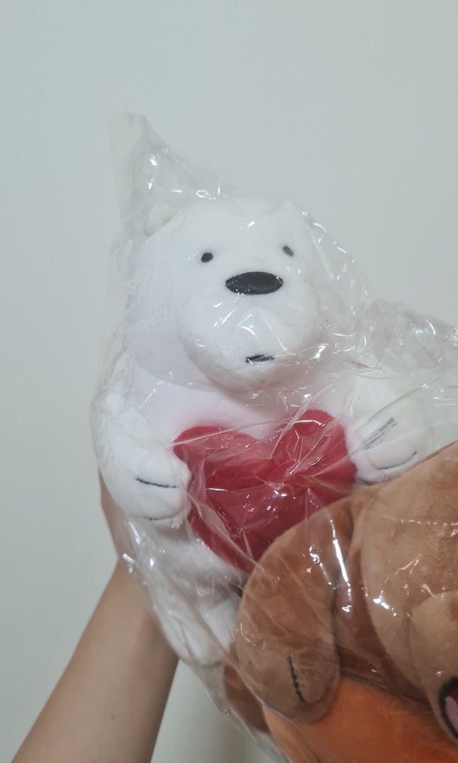 we bare bears soft toys, Hobbies & Toys, Toys & Games on Carousell