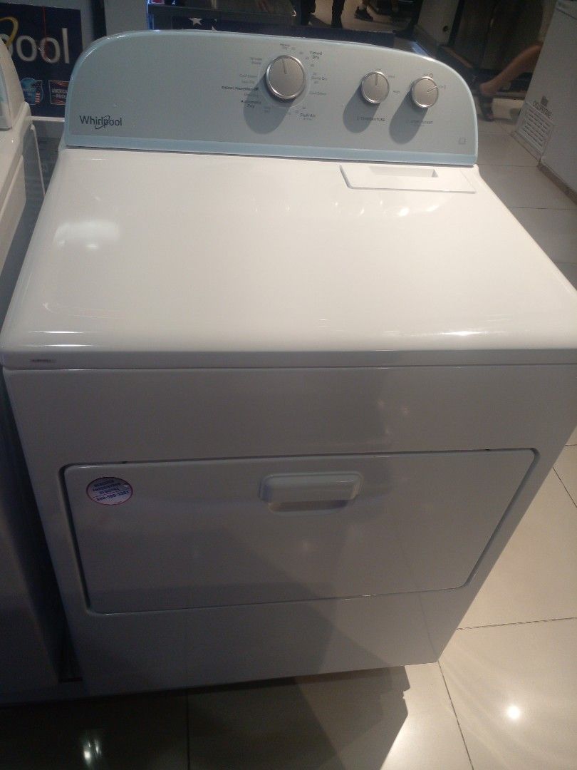 Whirlpool 15kg Top Load Washing Machine & 15kg Electric Dryer, TV ...