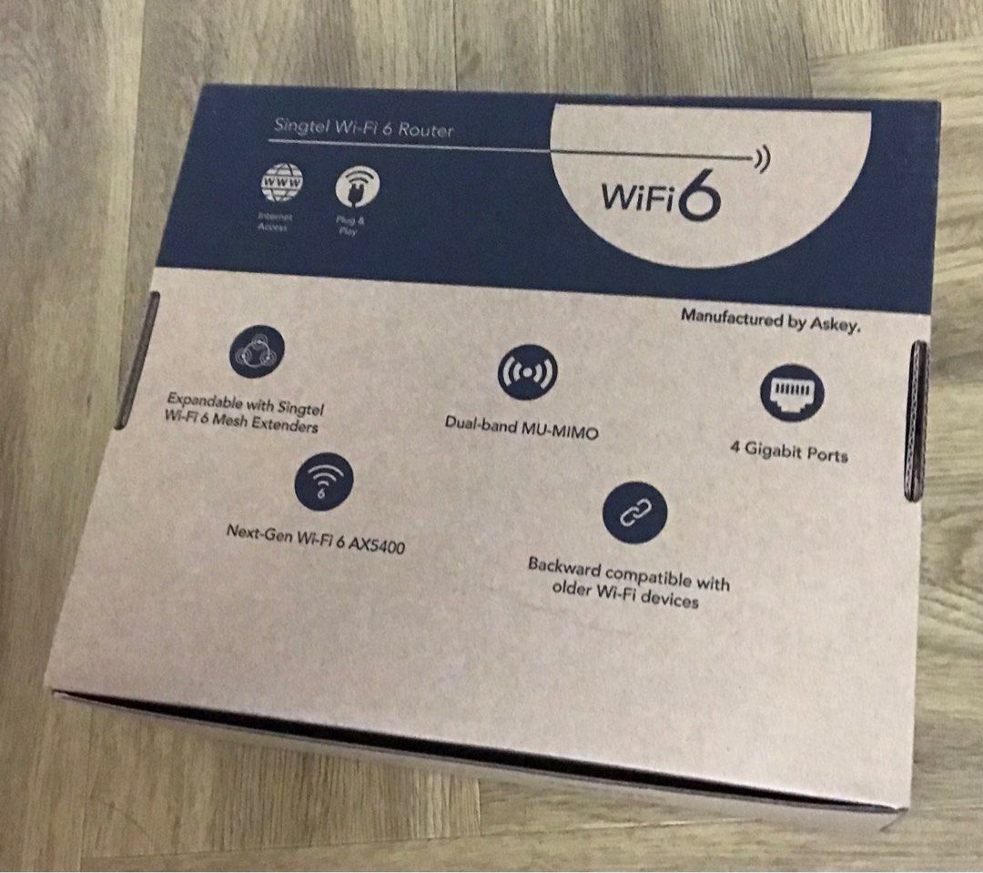 Wifi 6 Router and Askey Wifi Mesh, Computers & Tech, Parts ...