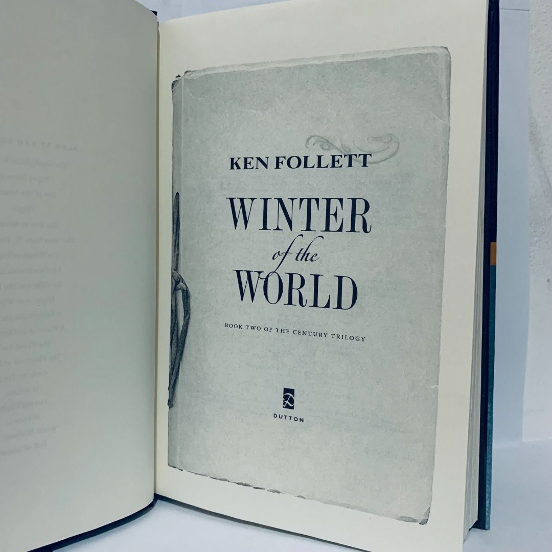 Winter of the World by Ken Follet (The Century Trilogy #2), Hobbies ...