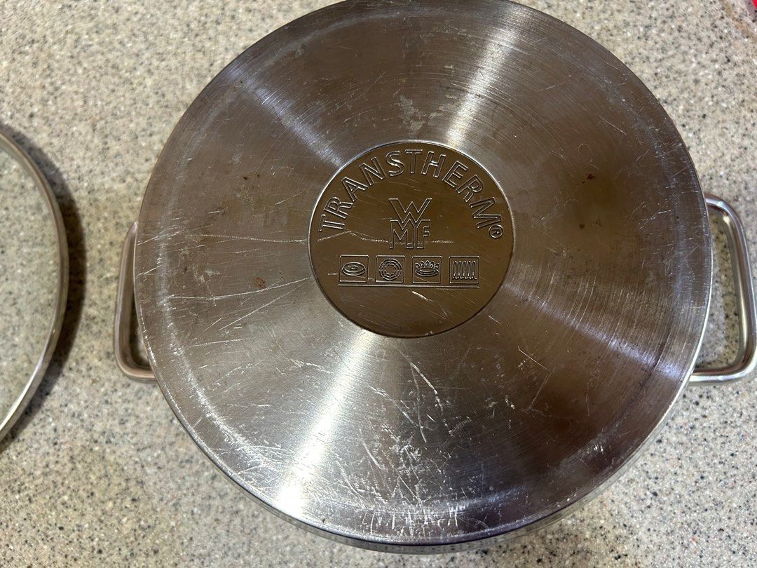 WMF Stainless Steel Pot, Furniture & Home Living, Kitchenware ...