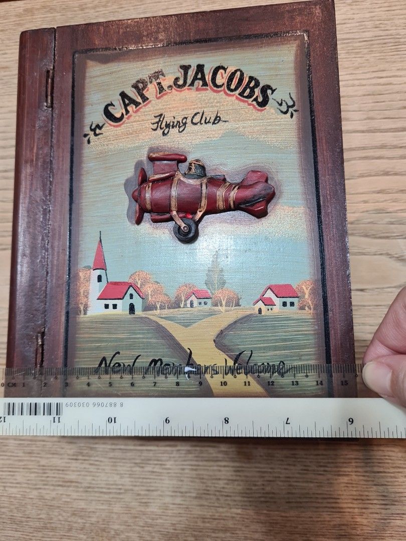 Wooden Trinket box shaped like a book, Furniture & Home Living, Home ...
