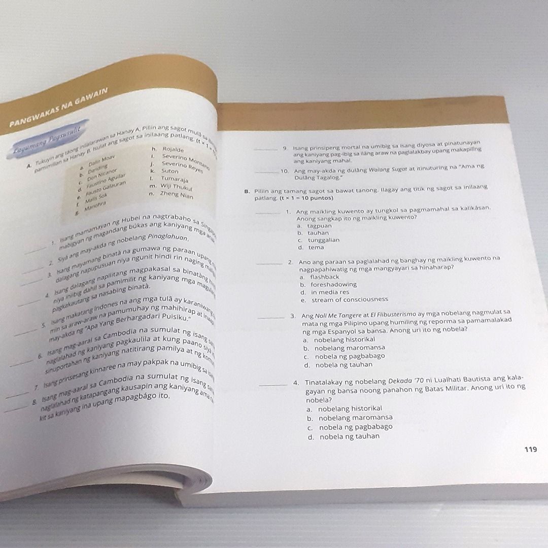 Wow Filipino! Grade 9 (Filipino) by Vibal, Hobbies & Toys, Books & Magazines, Textbooks on Carousell