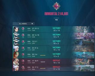 Valorant Immortal 1 Account, Video Gaming, Video Games, Others on Carousell