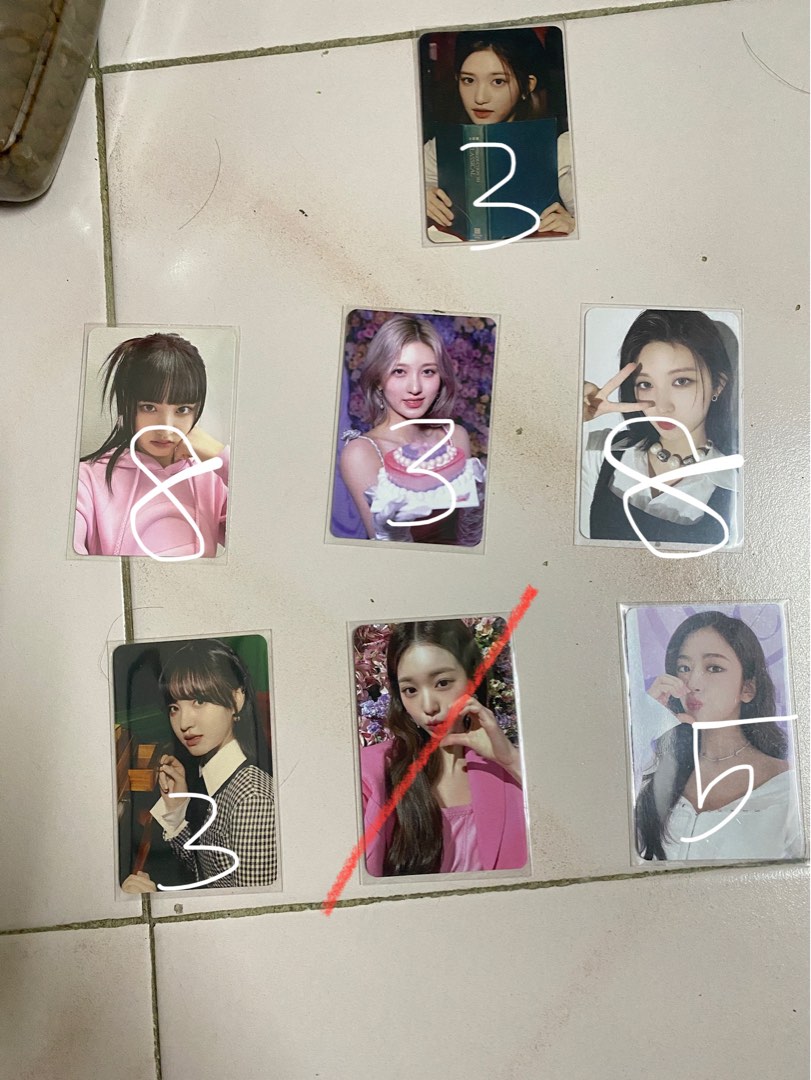 WTS ive liz yujin gaeul rei wonyoung photocard, Hobbies & Toys, Collectibles & Memorabilia, K ...