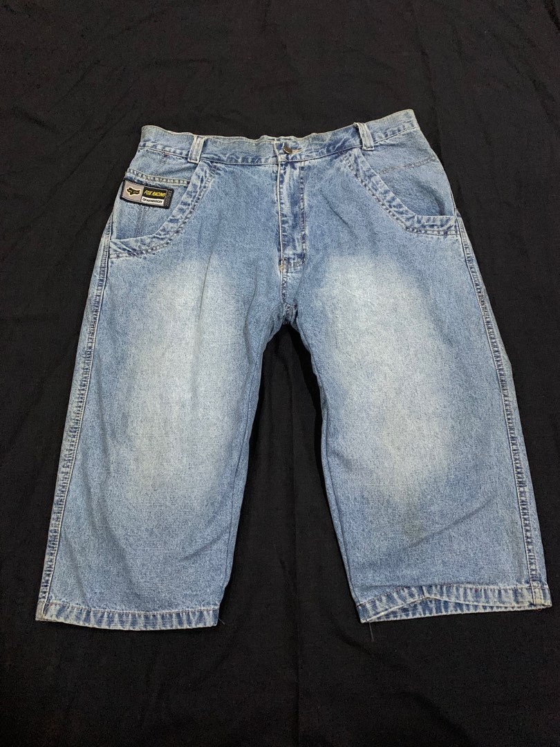 Y2K Fox Racing Jorts, Men's Fashion, Bottoms, Shorts on Carousell