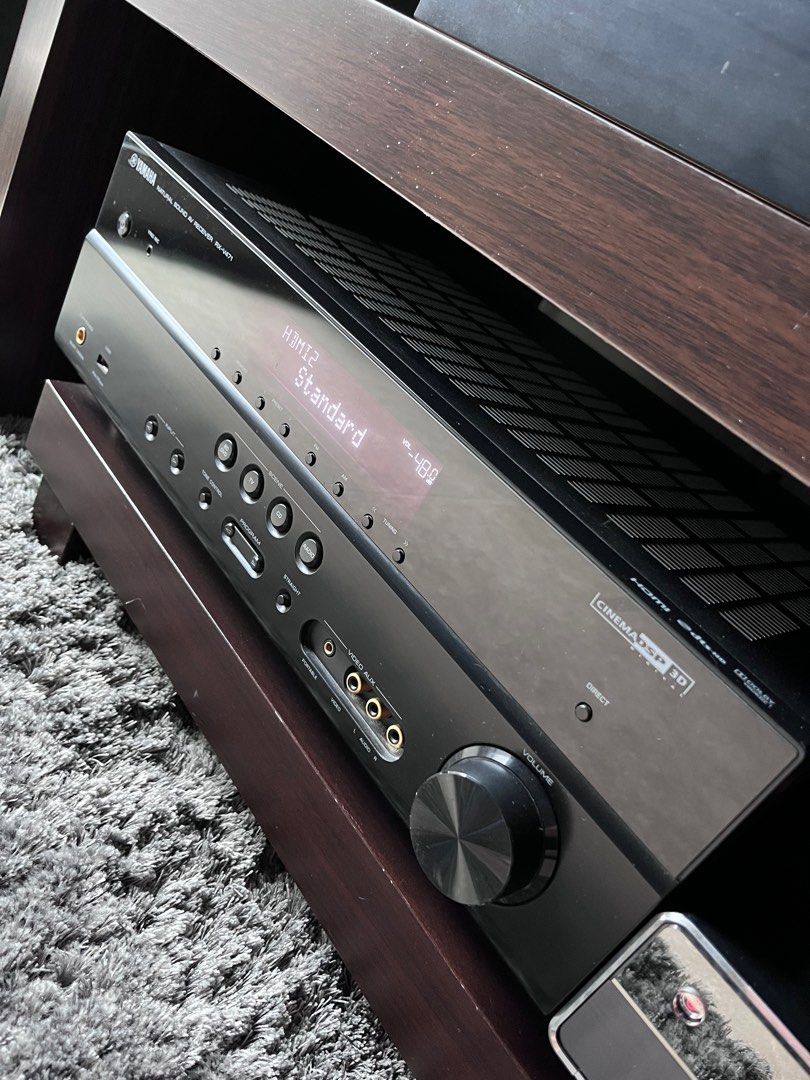 YAMAHA NATURAL SOUND AV RECEIVER RX-V471, 音響器材, Soundbar、揚聲器、藍牙喇叭、耳擴 ...